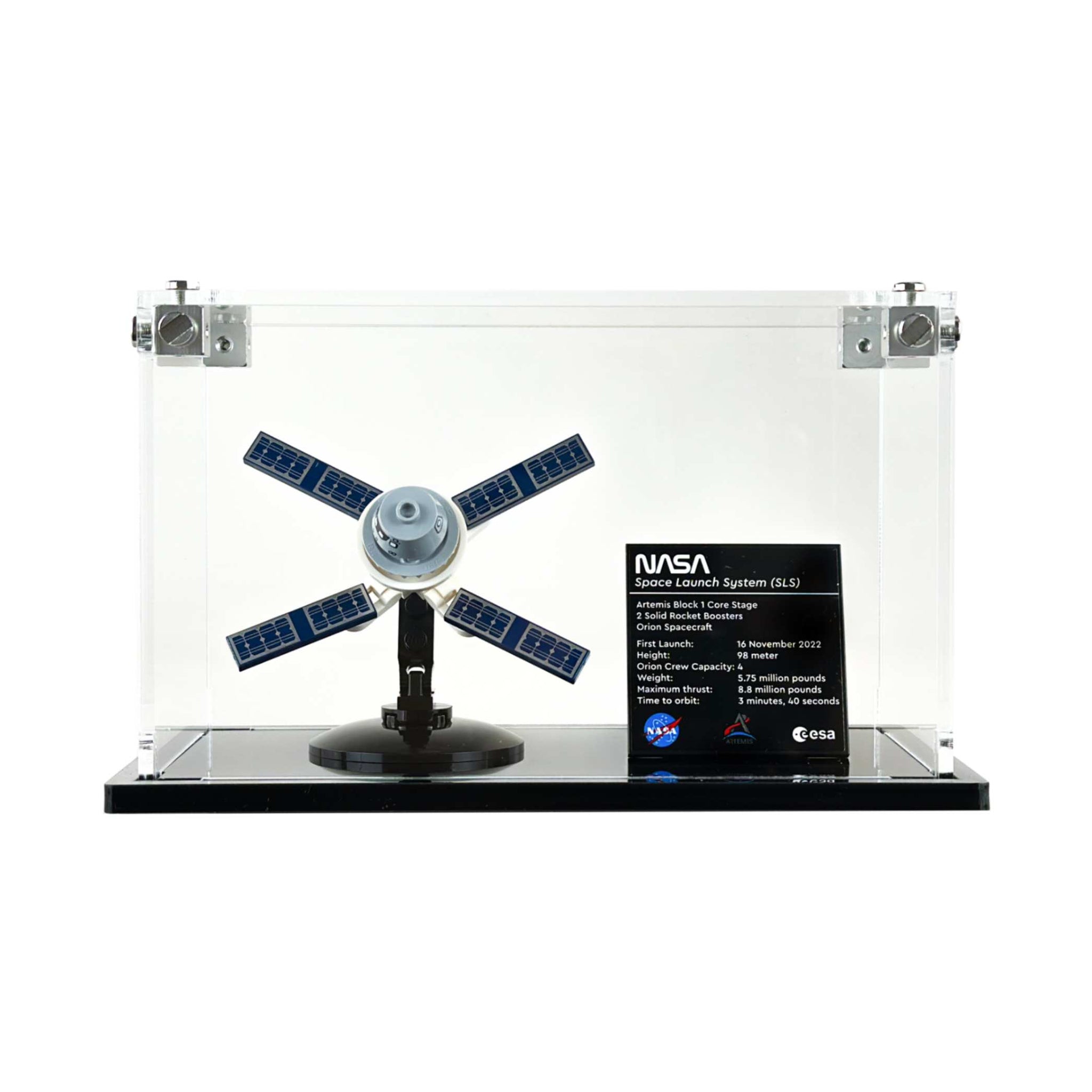 Display Case for LEGO® 10341 Icons NASA Artemis Space Launch System ...