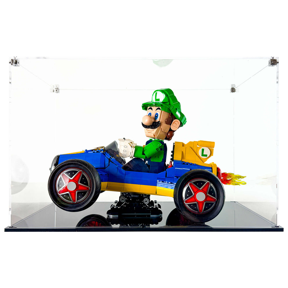 Display Case for LEGO® 72050 Super Mario™ Mario Kart™ – Luigi & Mach 8 ...