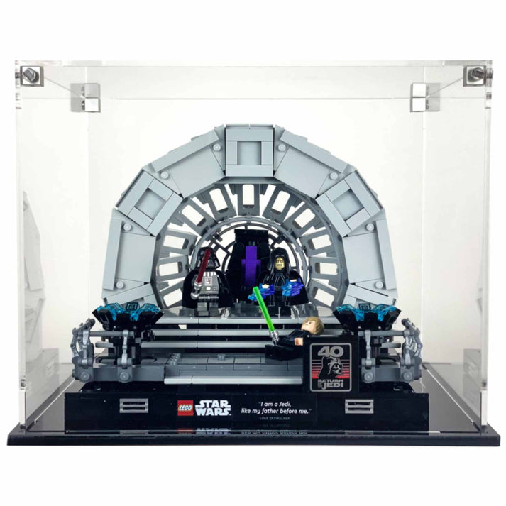 Display Case for LEGO® 75352 Emperor's Throne Room™ Diorama – Flying Box