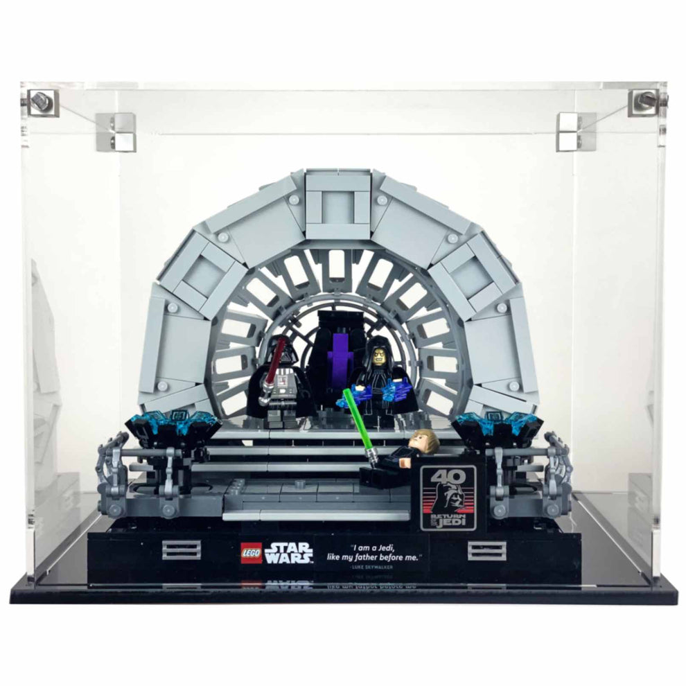 Display Case for LEGO® 75352 Emperor's Throne Room™ Diorama – Flying Box