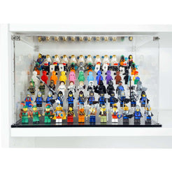 Display Case for LEGO® 72 minifigures fits 1/2 IKEA Billy – Flying Box